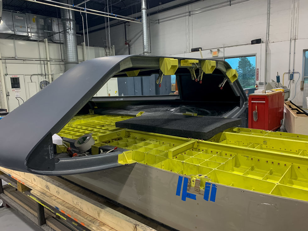 Special Misson AIRCRAFT POD - Composites Manufacturing - Leading Edge ...