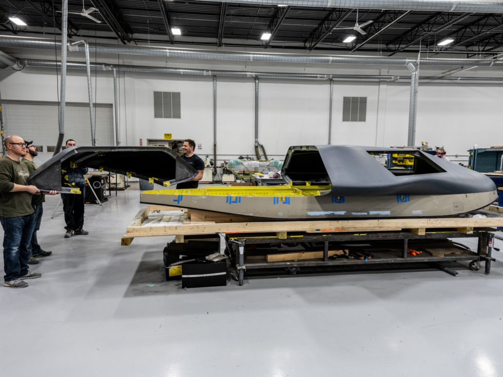 Special Misson AIRCRAFT POD - Composites Manufacturing - Leading Edge ...