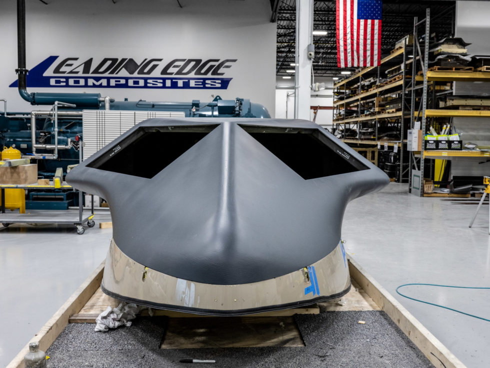 Special Misson AIRCRAFT POD - Composites Manufacturing - Leading Edge ...